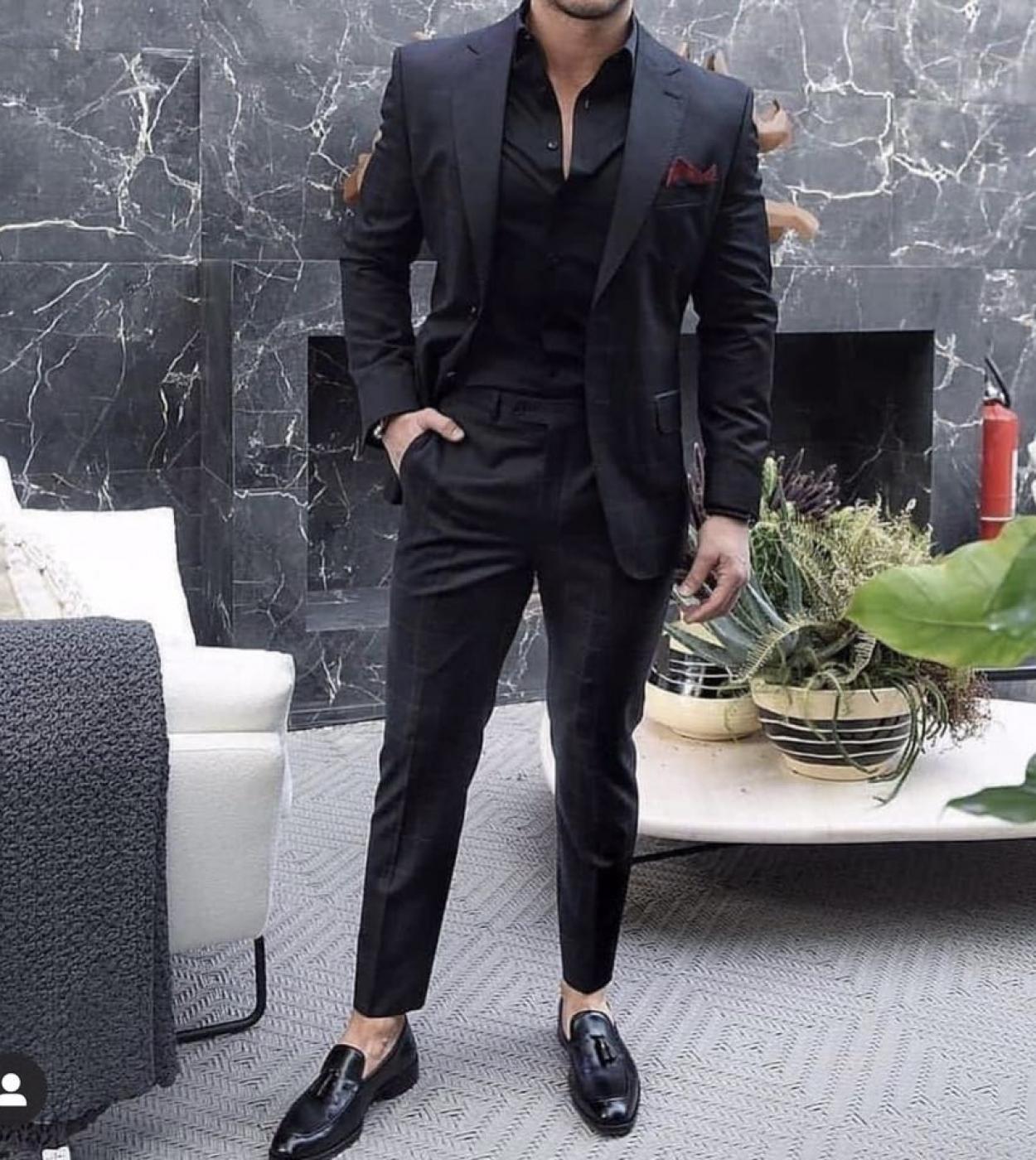 All Black Suits Slim Fit